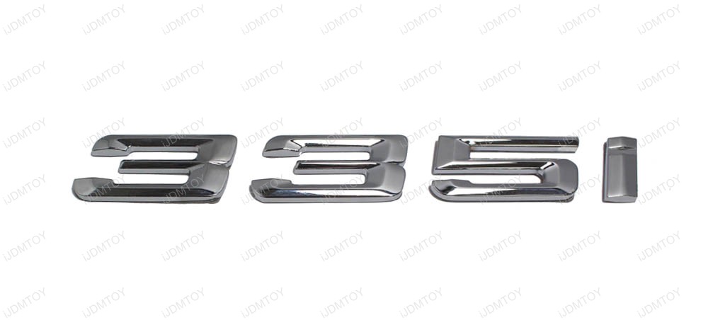 335i Adhesive Badge Emblem For BMW E90 E92 F30 3 Series 320i 325i